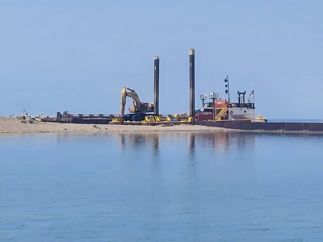 Dredging under way at Barcelona | News, Sports, Jobs - Observer Today